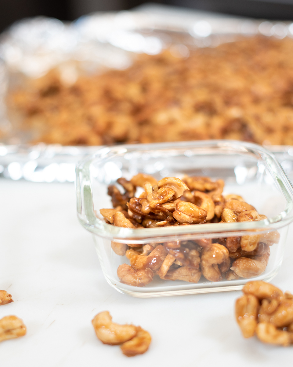 Sweet and Spicy Maple Nuts