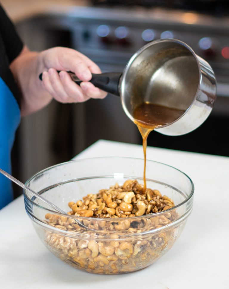 Sweet and Spicy Maple Nuts