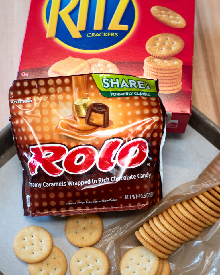 Two Ingredient Ritz Cracker Dessert