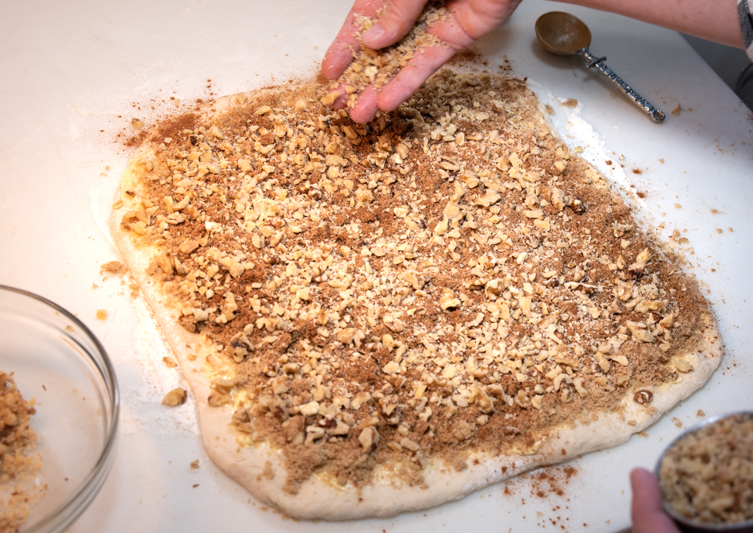Twisted Cinnamon Walnut Bread