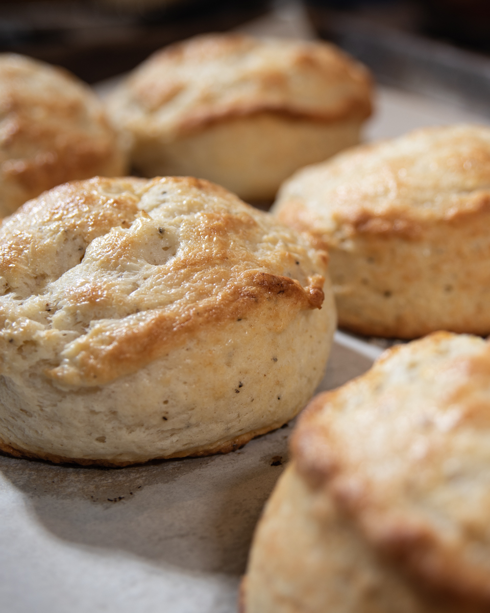 Rosemary and Goat Cheese Biscuits